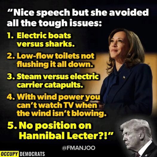 Kamala has no chance against Trump if she doesn't address these issues. - 9GAG
