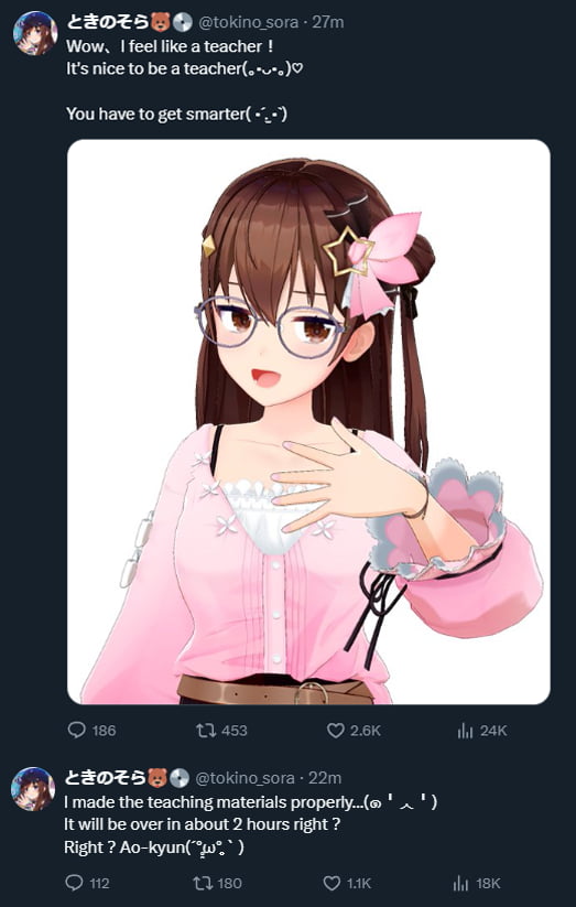 Sora-Sensei Is Ready To Teach - 9GAG