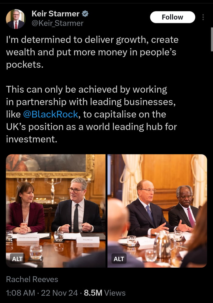 UK Sold to BlackCock! - 9GAG