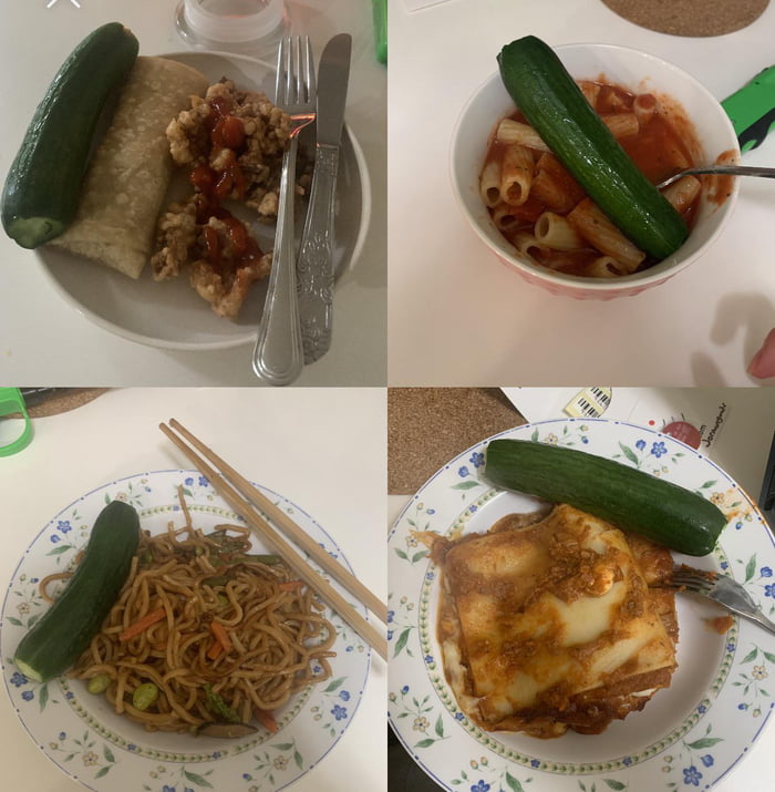 Trying to meet the vegetable quota - 9GAG