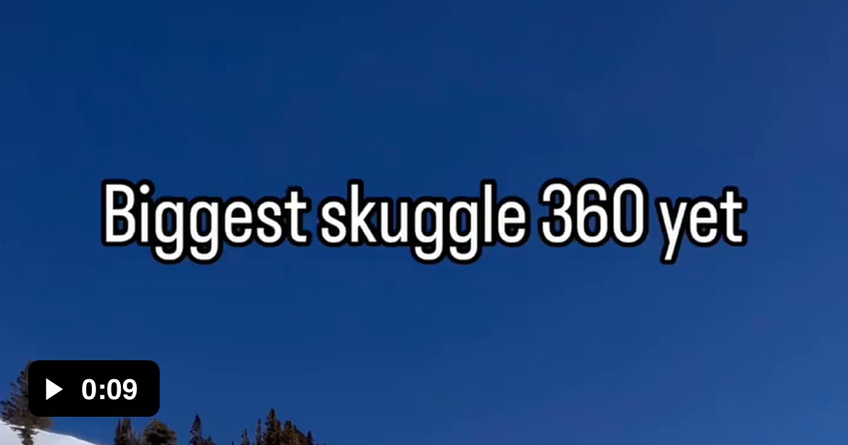 This guy’s 360° on skis while juggling 🤯 - 9GAG