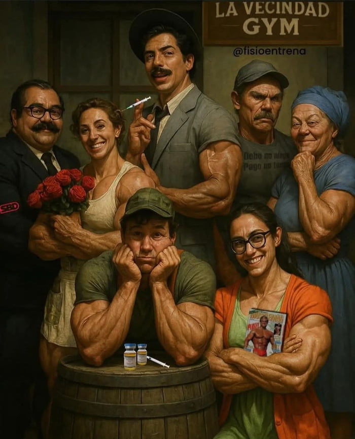 La vecindad de los Gym Bros - 9GAG