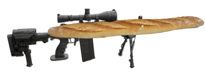 The most french sniper. Baguette .50 Cal Semi Auto. - 9GAG