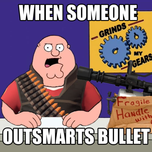 One Does Not Simply Outsmart Bullet. - 9GAG