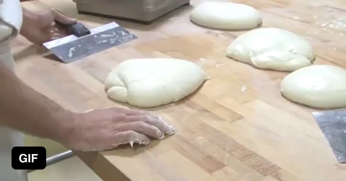 Forming bread dough - 9GAG