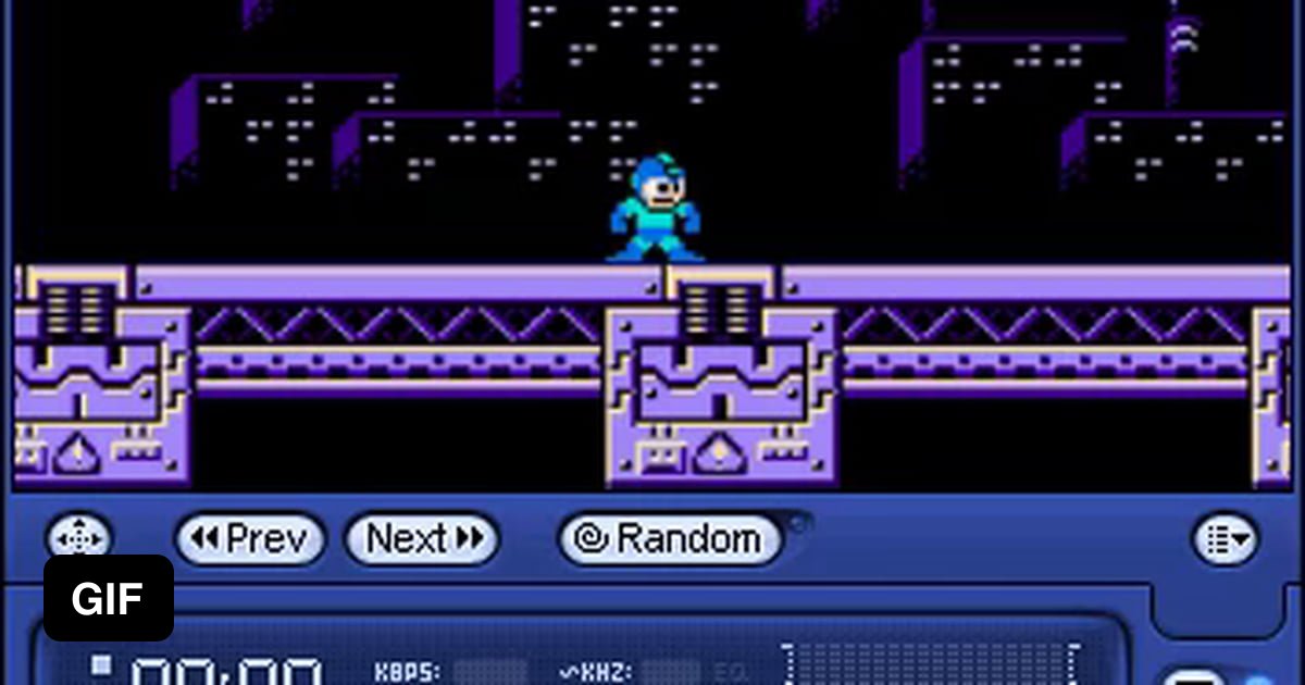 Anyone remember Winamp? Someone made a Mega Man themed music ...
