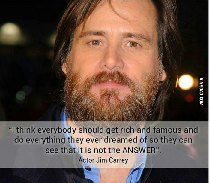 Great words from my favourite actor - 9GAG