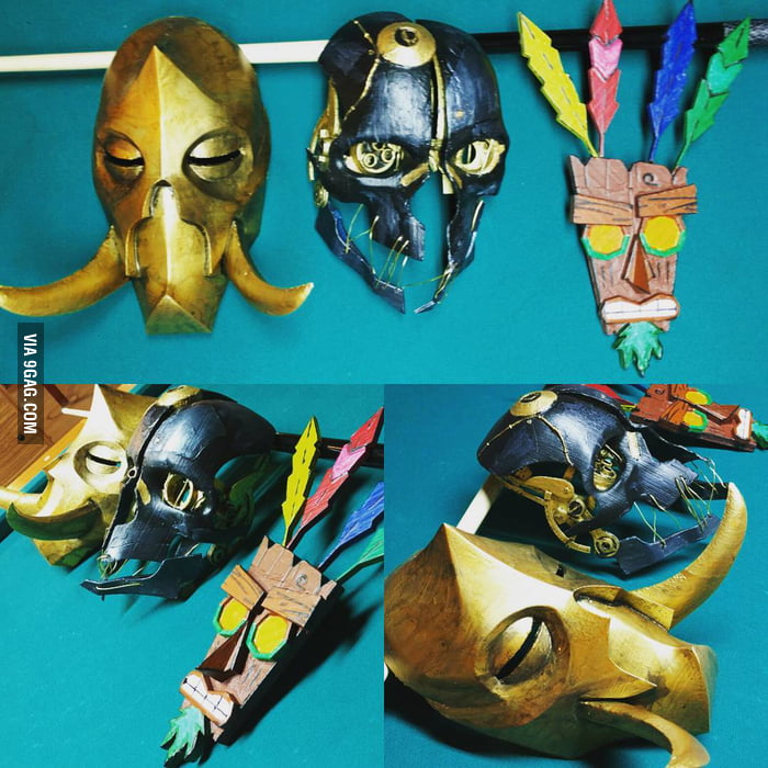 3 awesome gaming masks - 9GAG