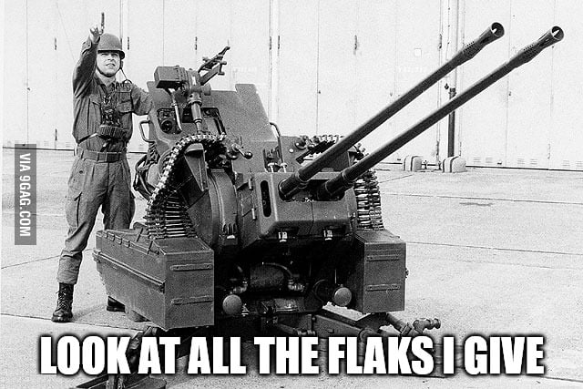 Flak you - 9GAG