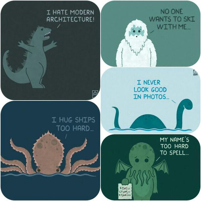 Monster Problems (1 of 3) - 9GAG