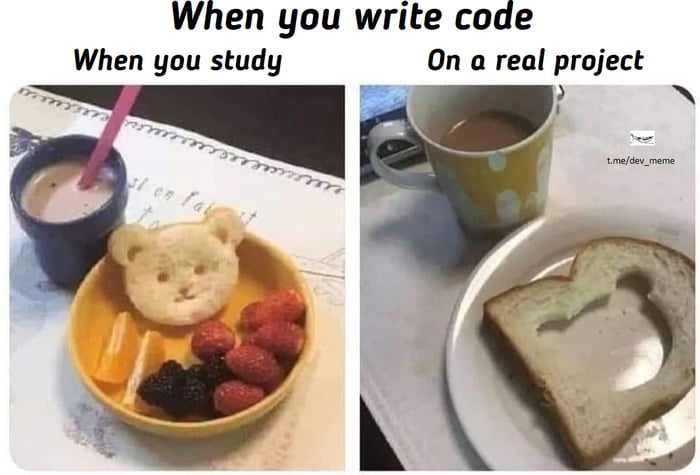When you write code - 9GAG