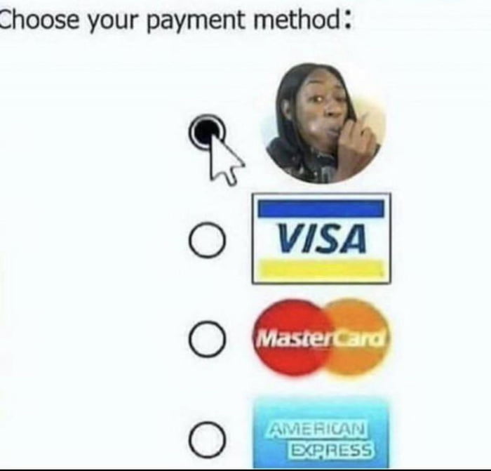 Please choose payment - 9GAG