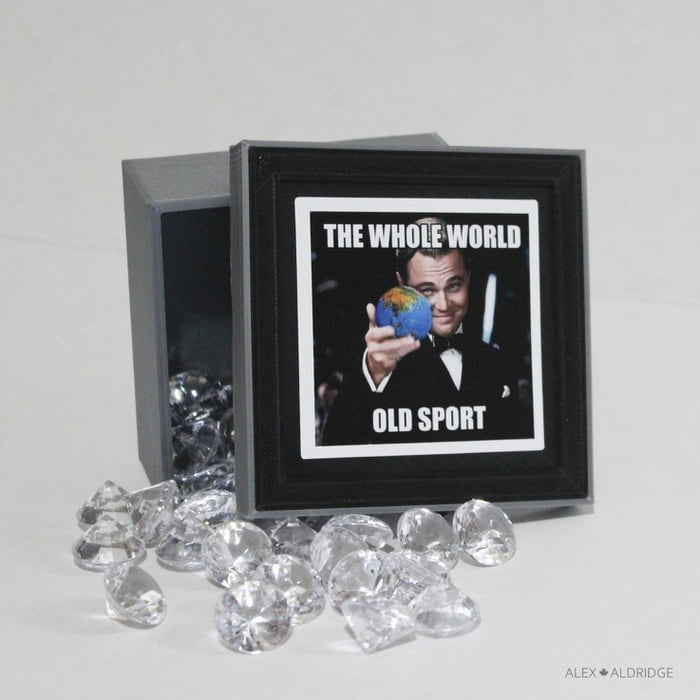 3D Printed Meme Gift Box - 9GAG