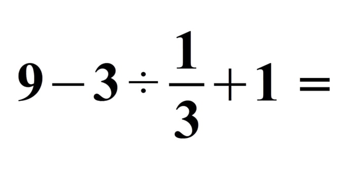 What Is The Answer To This Math ion 9GAG