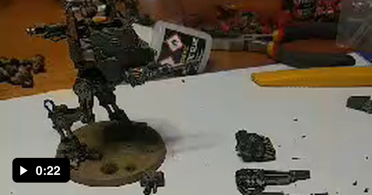 Magnetizing this sentinel worked great! WIP. - 9GAG