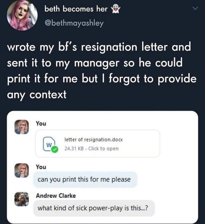 Hahahaha, imagine the managers confusion! - 9GAG