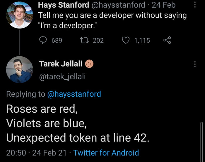 Never thought that debugging could make you a poet - 9GAG