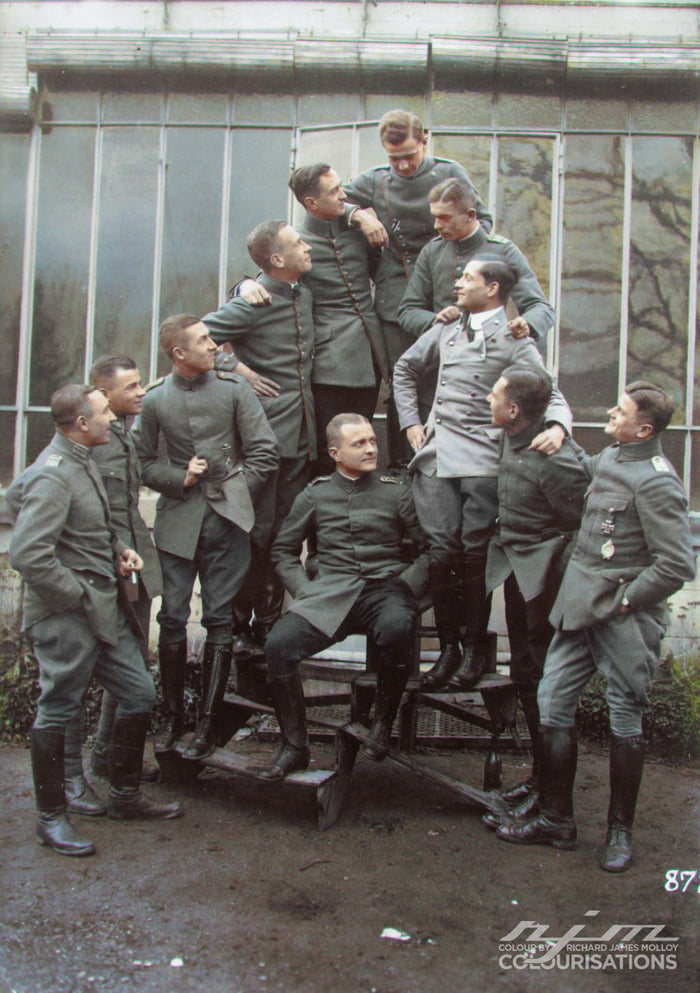 Captain Manfred von Richtofen (2 May 1892 – 21 April 1918) with the ...