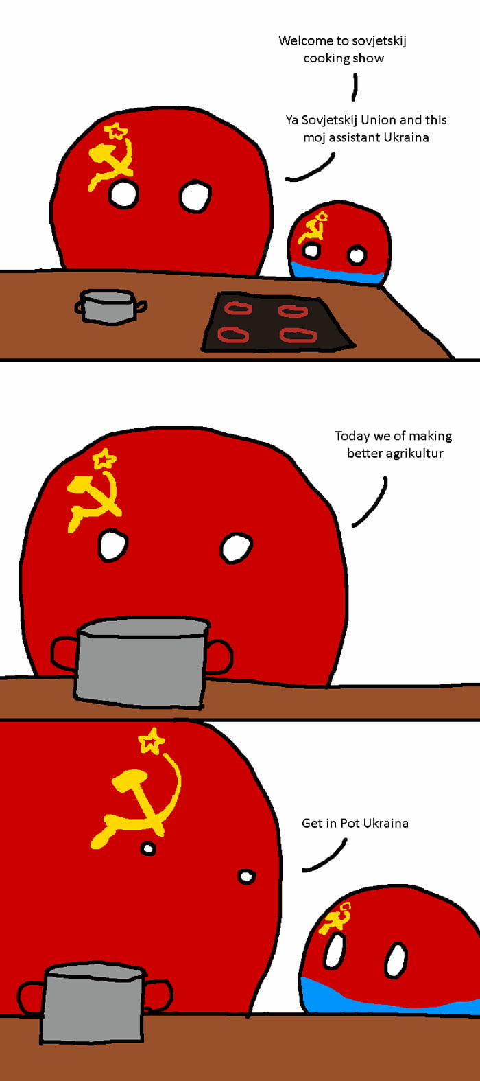 Soviet Union makes food - 9GAG
