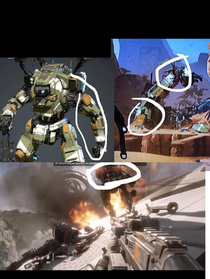 Titanfall 2 Easter egg, Bt’s arm in loading screen - 9GAG
