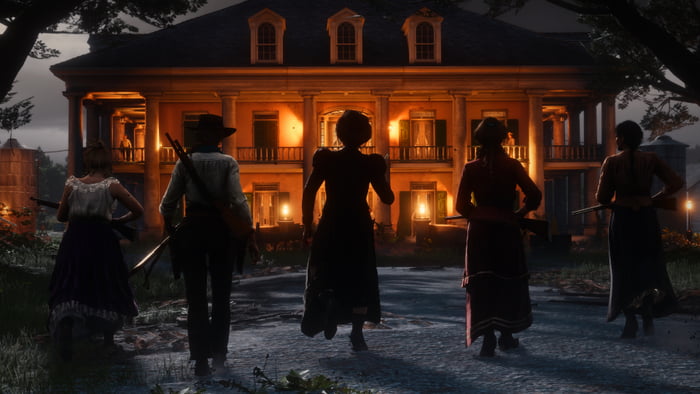 The assault on Braithwaite Manor... but it's with the ladies - 9GAG