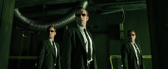 The Matrix (1999) - In the final fight scene the elevator still has ...
