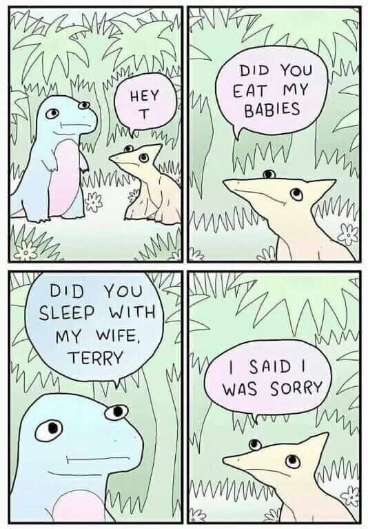 I said I was sorry - 9GAG