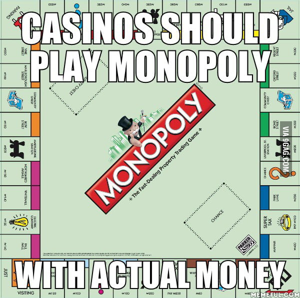 Extra security near the Monopoly table since that's where the most ...