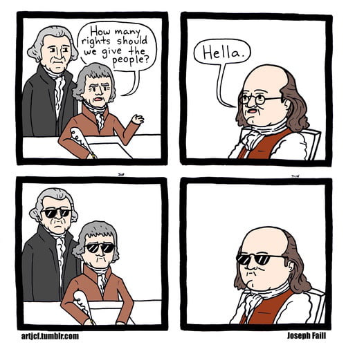 Benjamin Franklin would be proud. - 9GAG
