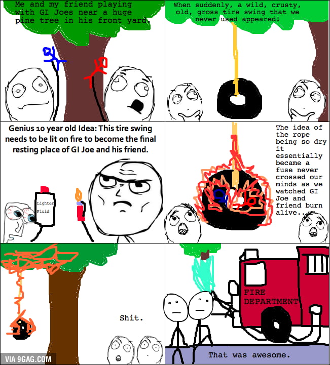 Kid Genius Level: Tree Inferno - 9GAG