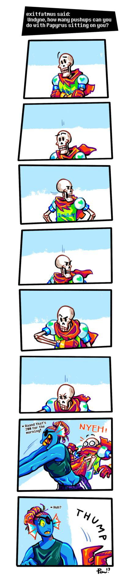 Pushups [Undertale] - 9GAG