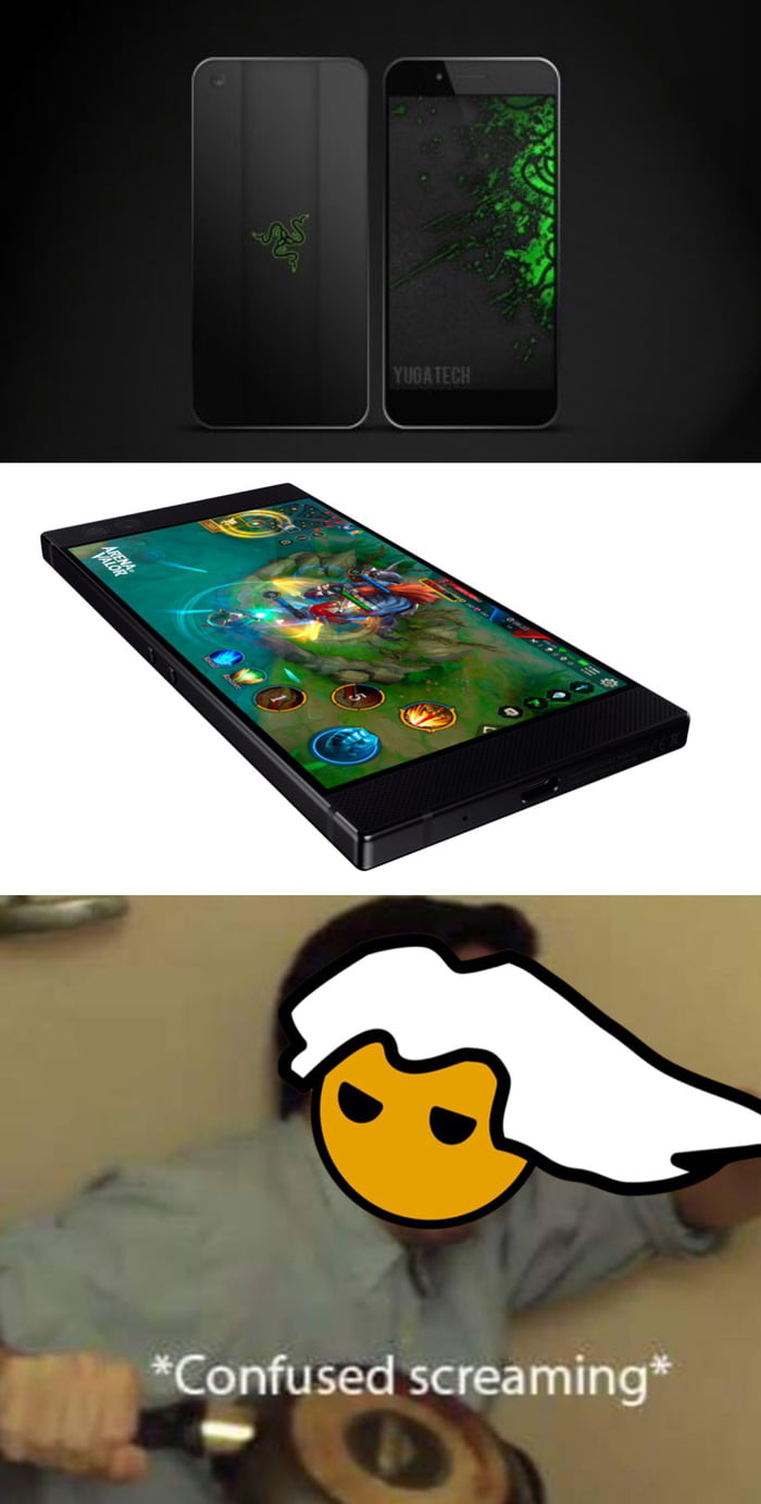 Gaming on a razer phone - 9GAG