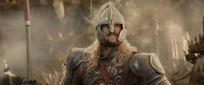 Everybody talks about how Legolas killed Oliphant with bow and arrow ...