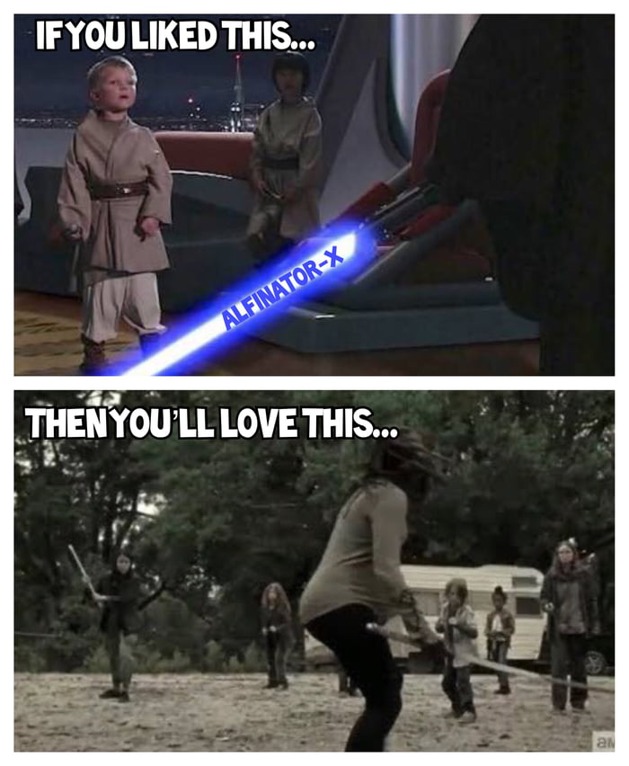 Younglings on the Walking Dead - 9GAG