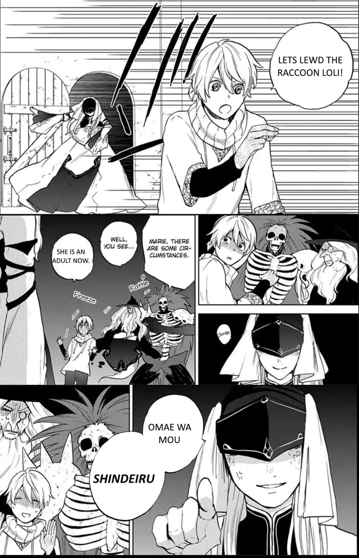 Even the Undead know you shouldn't lewd her! - 9GAG