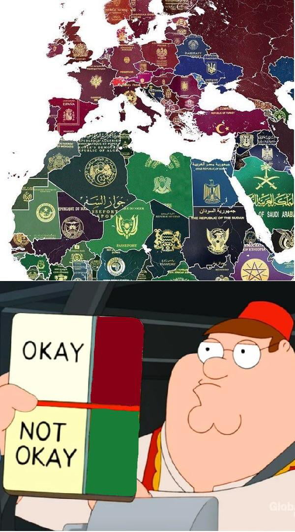 Cool passport guide - 9GAG