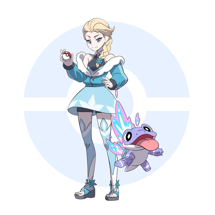 Elsa as a Pokémon Trainer... - 9GAG