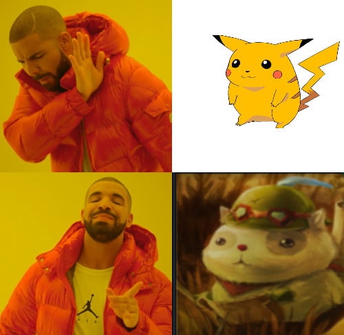 Teemo=pikachu confirmed - 9GAG