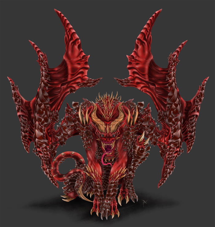 Red Abishai...my favourite 2nd Ed. AD&D moster - 9GAG