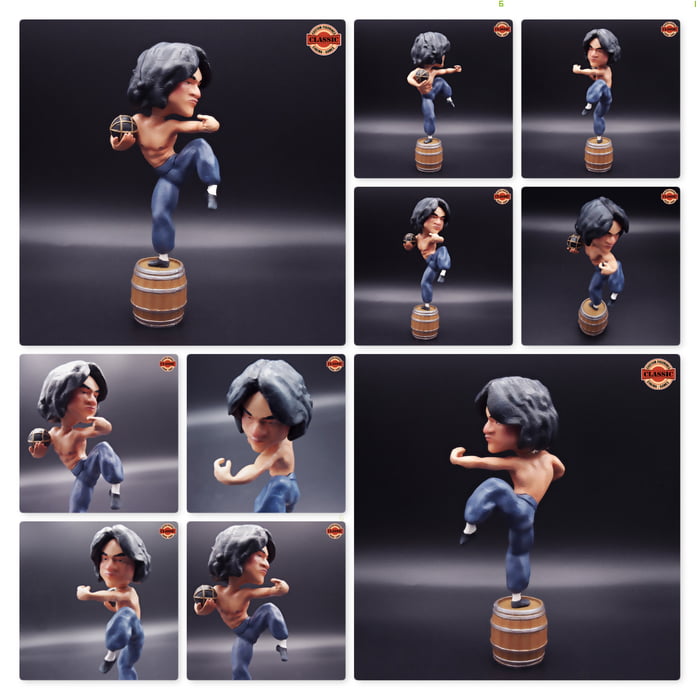 Custom Figurine Jackie Chan - Wong Fei-Hung - Drunken Master 1978 - 9GAG