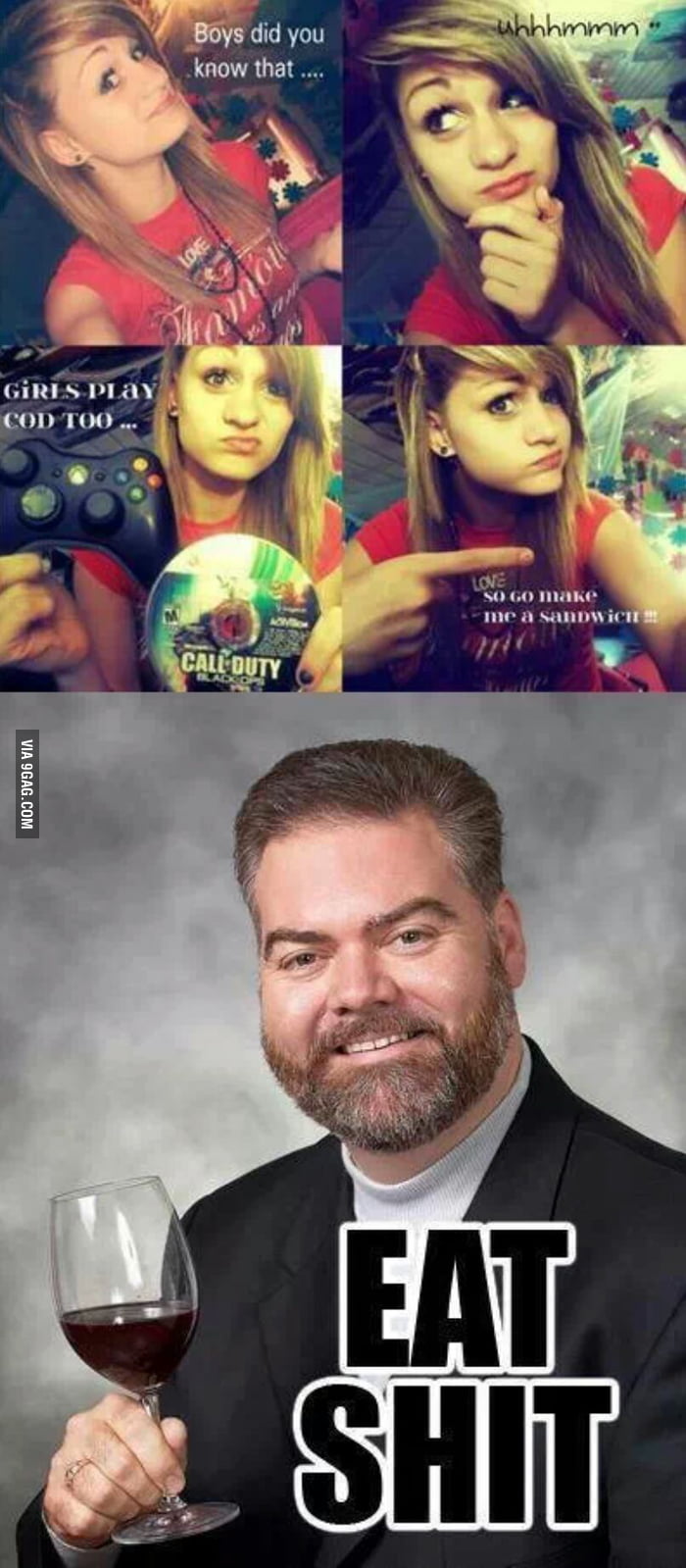 Eat Shit 9GAG Eat Shit 9GAG