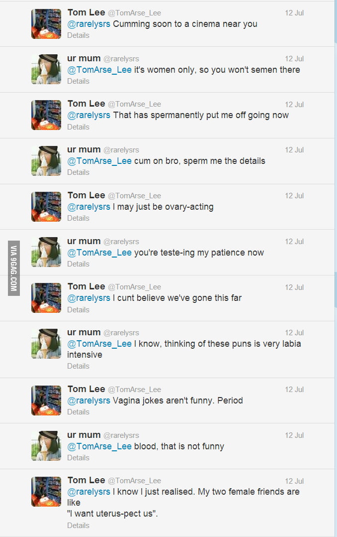 Private Part Puns - 9GAG