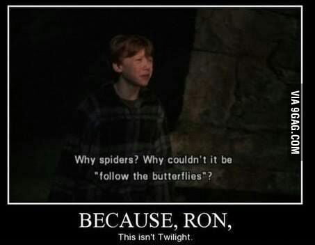 Man up, Ron. - 9GAG
