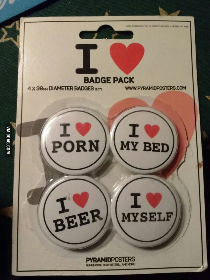 My favourite badge pack :D - 9GAG