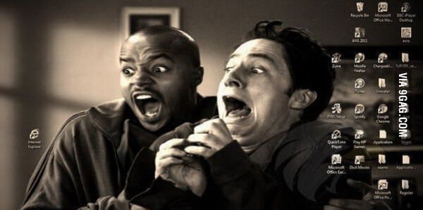 My favorite wallpaper - 9GAG