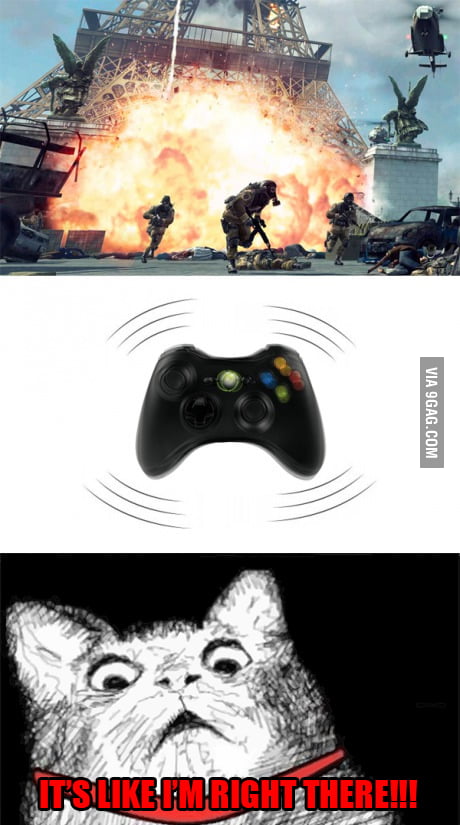 Vibrating controller logic - 9GAG