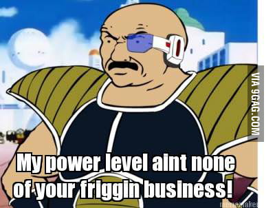 Hey, Carl! What's your power level? - 9GAG