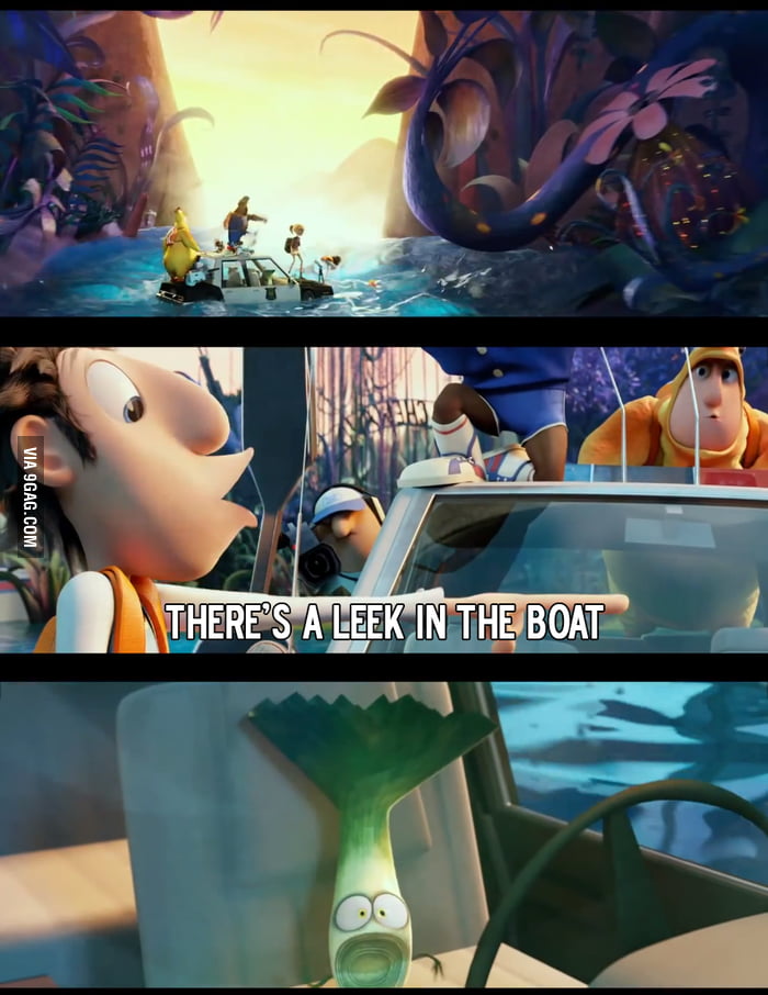 There's a leek in the boat - 9GAG