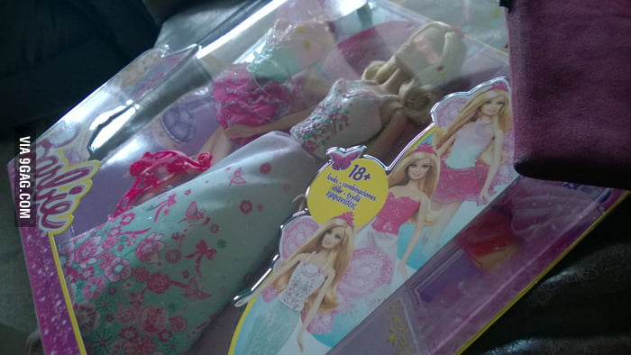 Bought an 18+ Barbie doll... Was disappointed. - 9GAG