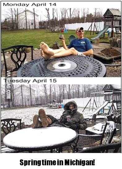 Meanwhile in Michigan... - 9GAG